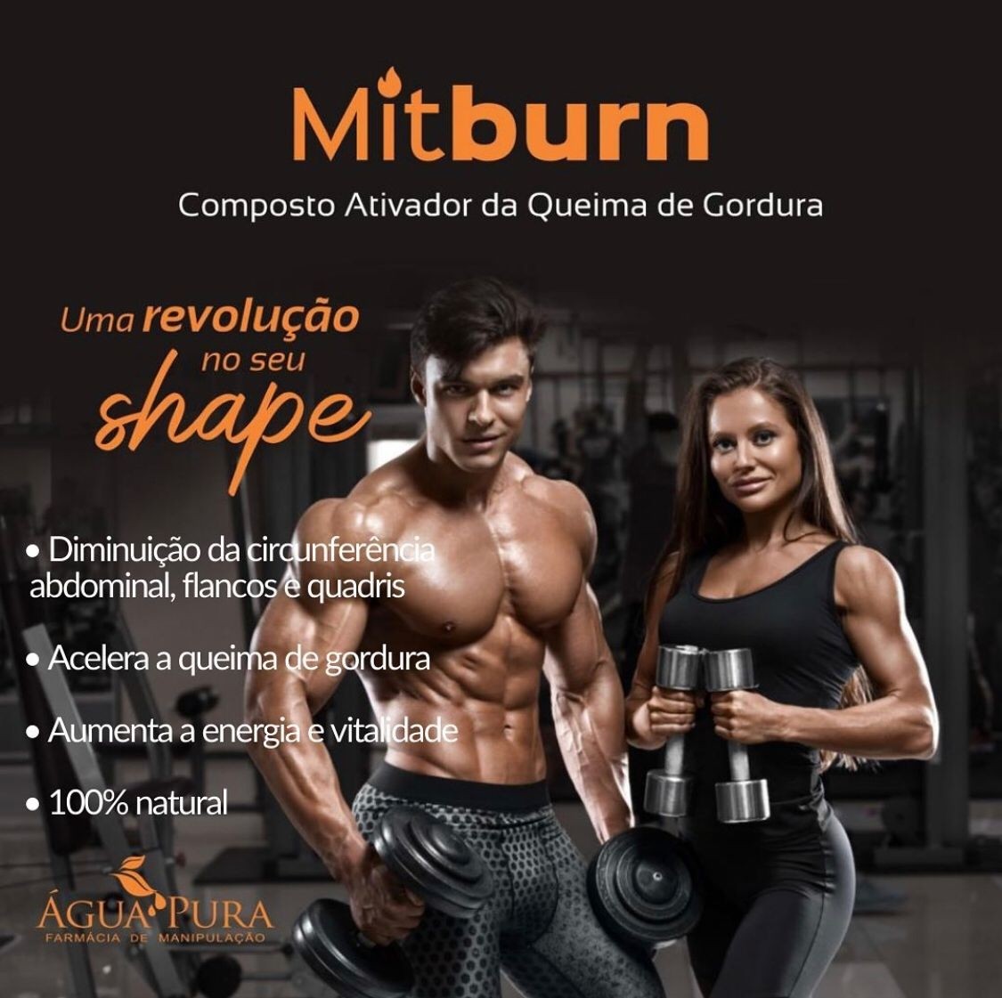 Farmácia Água Pura | MITBurn 100mg